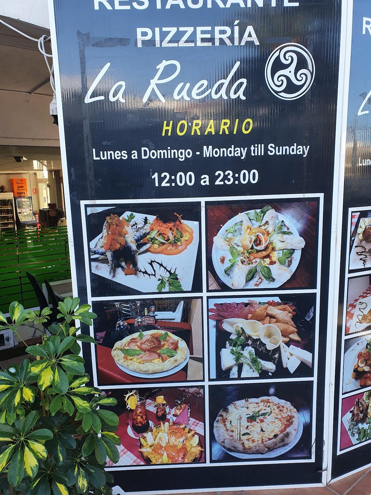 Carta del restaurante La Rueda, Adeje