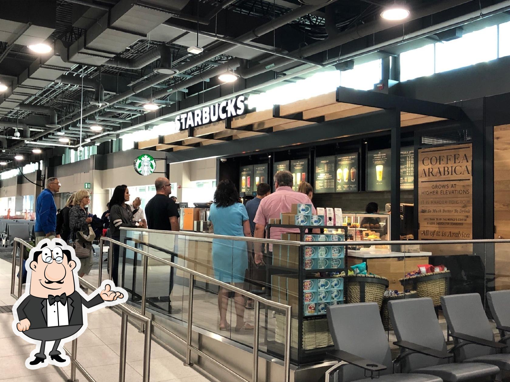 Starbucks, Terminal 1 After security (International) - Near, Gate E75 ...