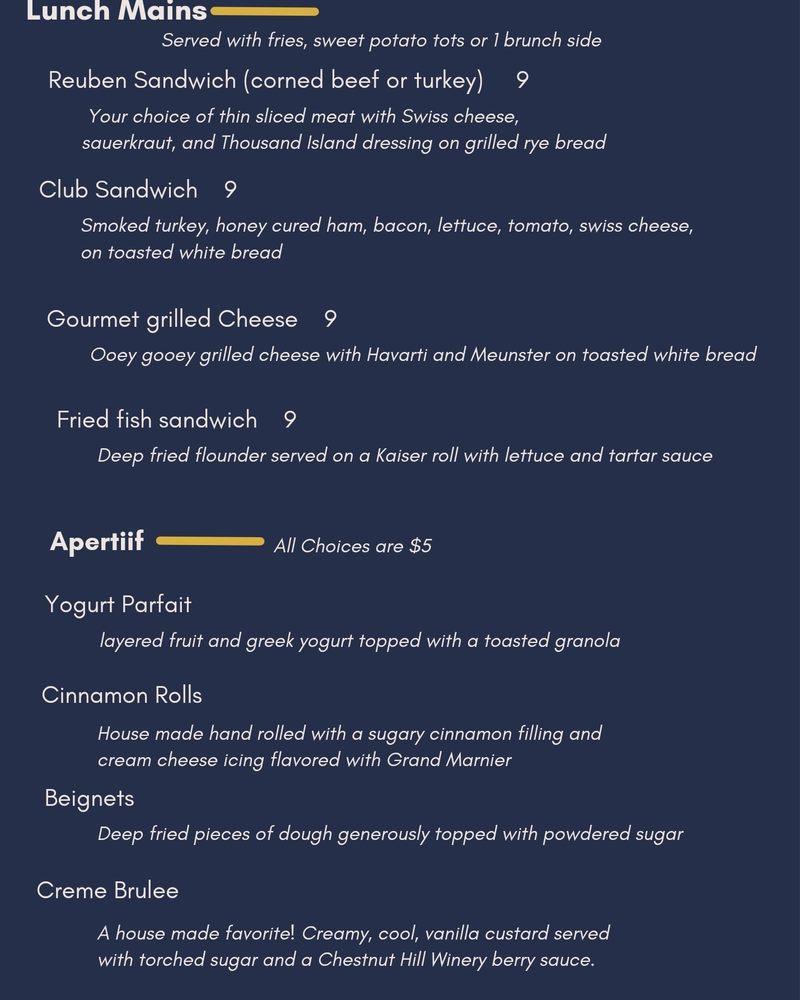 Menu at The Lantern Steakhouse & Pub, Crossville