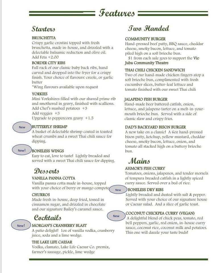Menu at Three Trees Tap + Kitchen pub & bar, Lloydminster