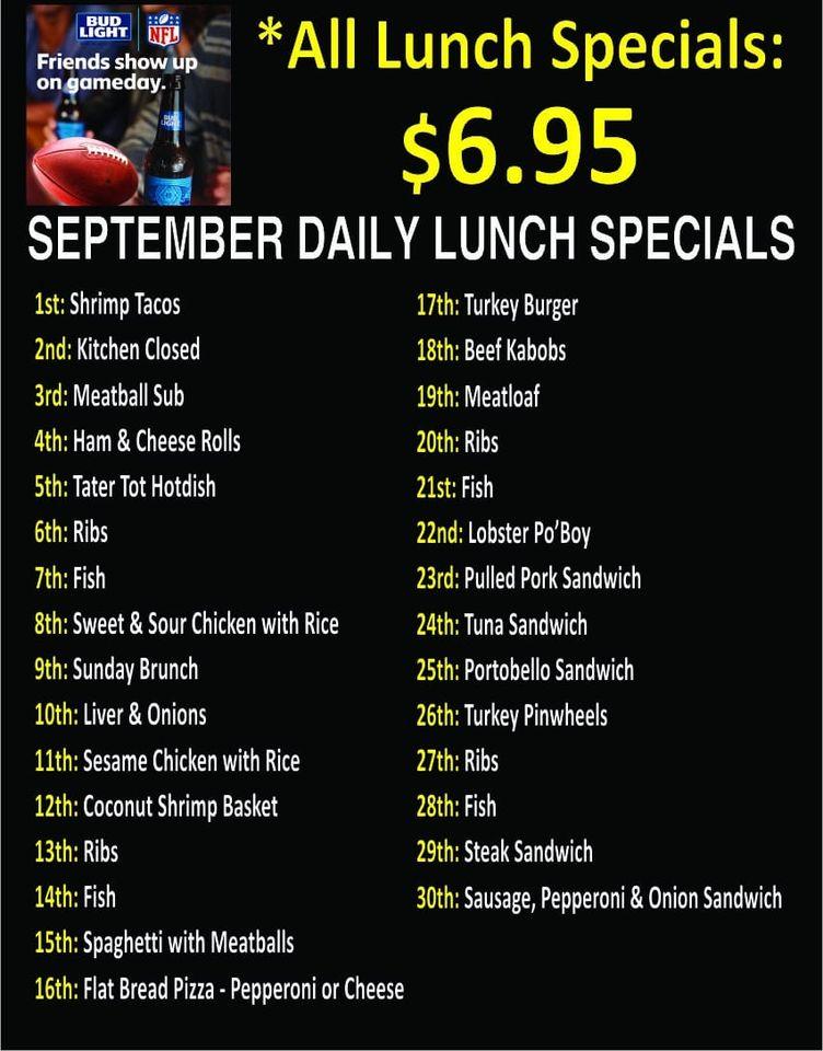 Menu at Eagles Lounge pub & bar, Rochester
