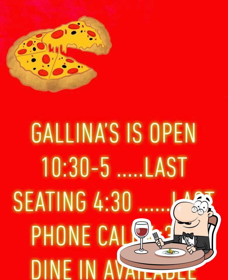 Gallina's Pizza & Restaurant in Johnstown - Restaurant menu and reviews