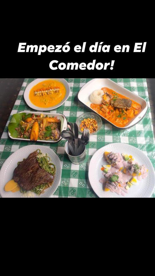 Menu at El Comedor Restaurante, Callao District, C. José Gálvez 373