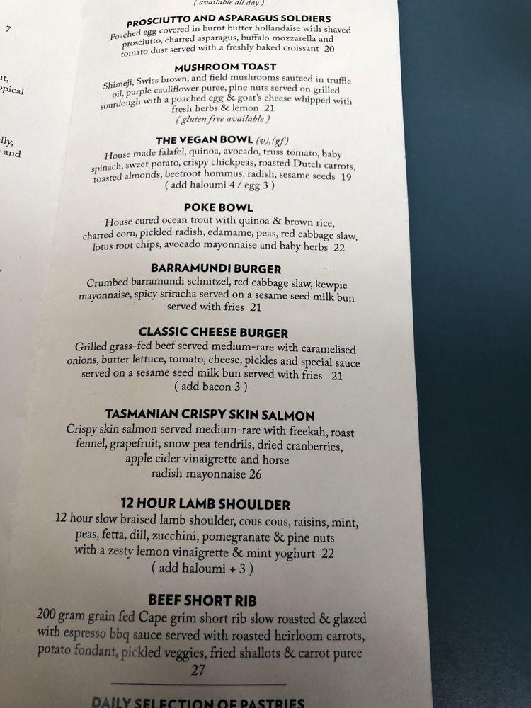 Menu at Flower Child Cafe Chatswood, Chatswood