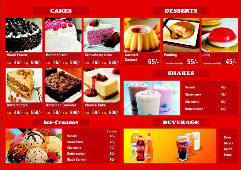 Menu at MOZ BURGER, Chennai, 3/15