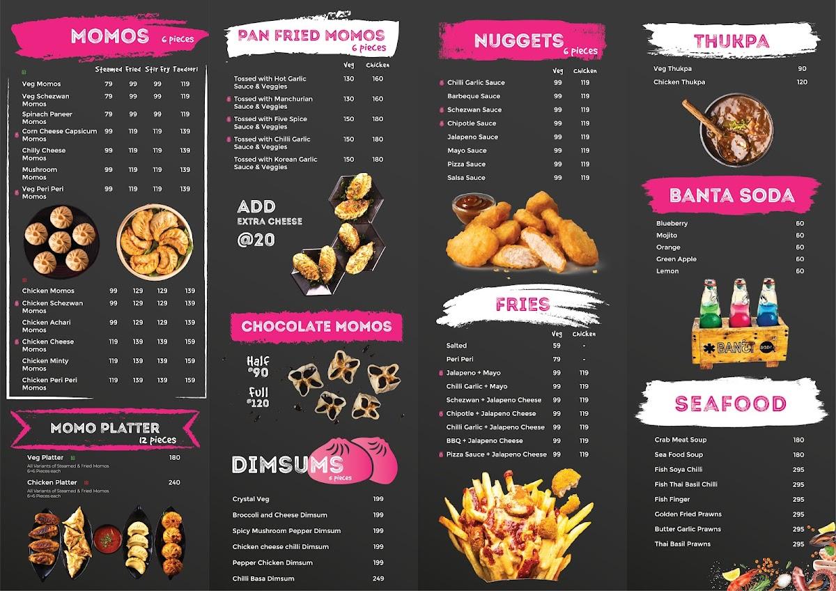 Menu at The Momo Factory, Mumbai, Shop No. 53