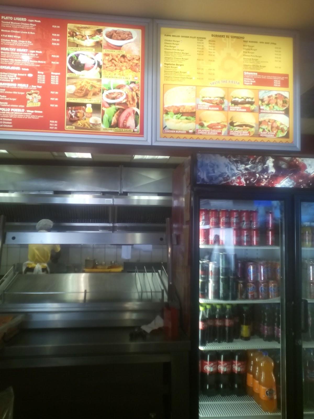 Speisekarte von Mochachos Ridgeway restaurant, Johannesburg South, Shop ...