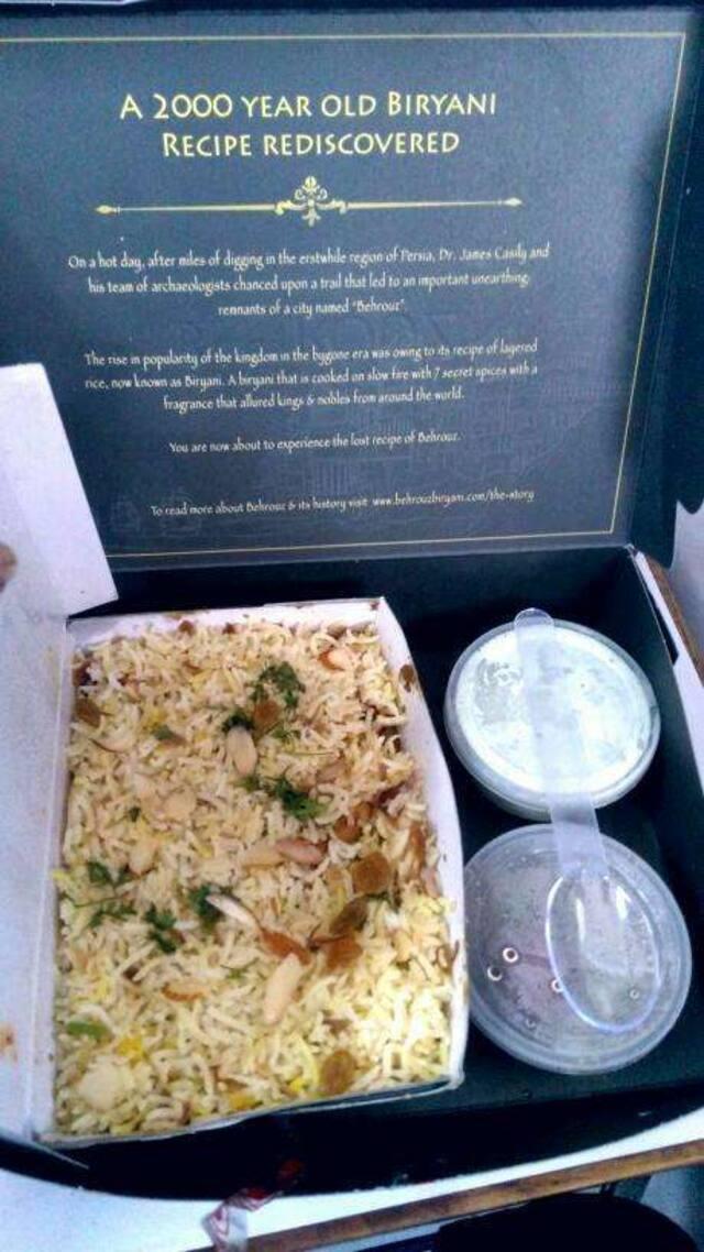 Menu at Behrouz Biryani Shanivarpeth, Pune, Omkareshwar Path Ground Floor