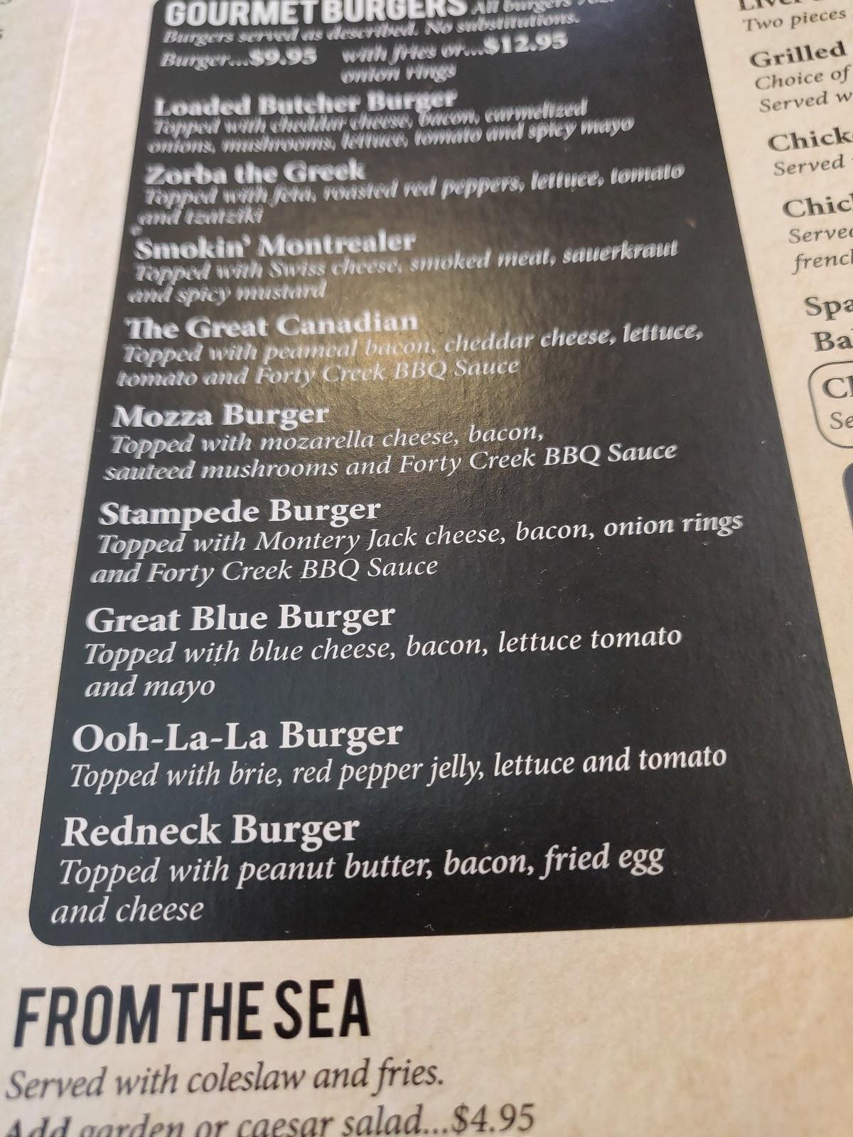 Menu at Orchard Drive Dari-Bar & Grill, Prince Edward