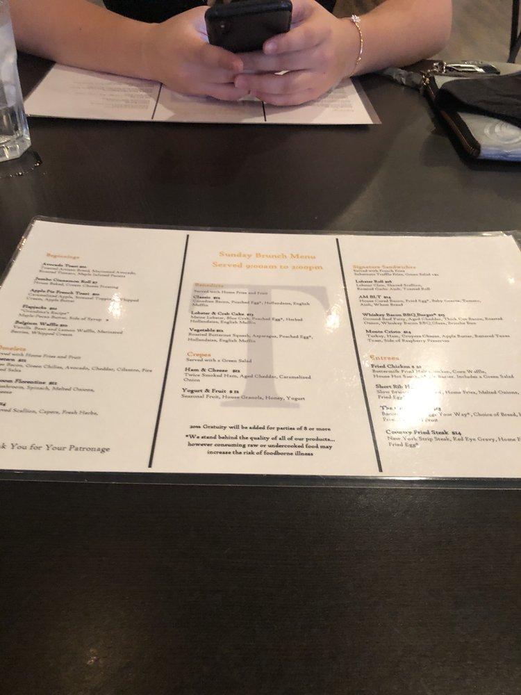 Menu at Tandem Eats pub & bar, Sierra Vista