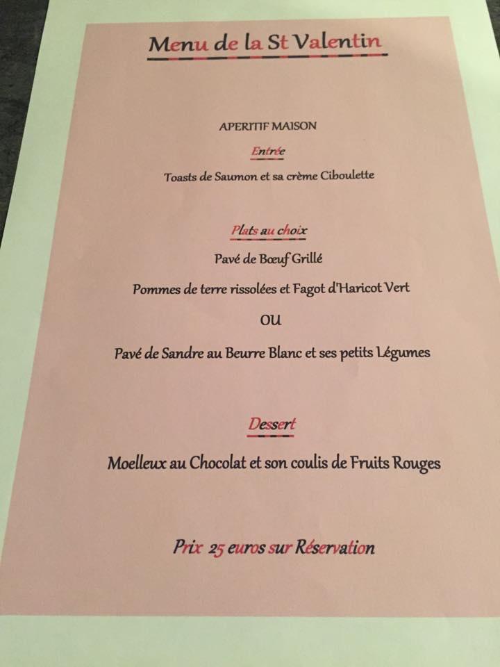 Menu at La Comedia restaurant, Yssingeaux