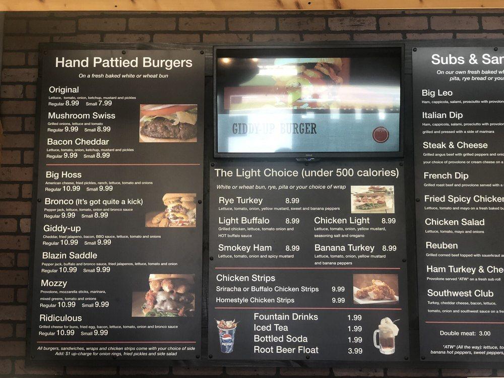 Menu at Ray's Deli and Grill restaurant, Lake City