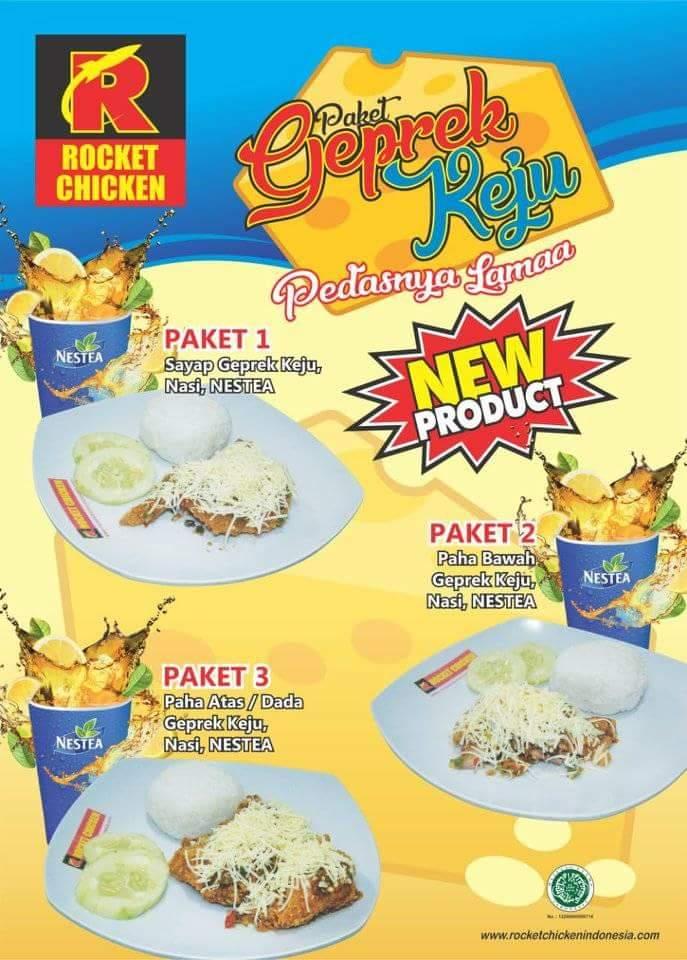 Menu at Rocket Chicken Jatiwangi restaurant, Sutawangi