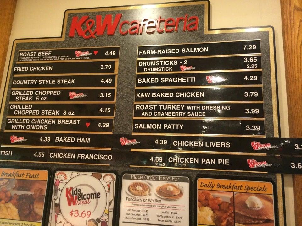 Menu At K W Cafeteria Winston Salem 800 E Hanes Mill Rd menu-at-k-w-cafeteria-winston-salem-800-e-hanes-mill-rd