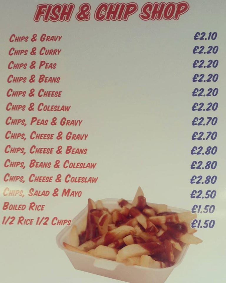 Menu at The Harbour restaurant, Blackburn, 5 Ballantrae Road