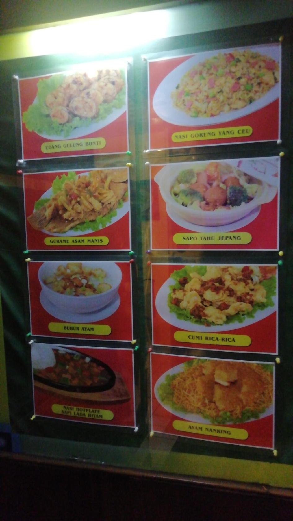 Menu at Bonti Restaurant, Indonesia, Jl. Terusan Pasirkoja No.347