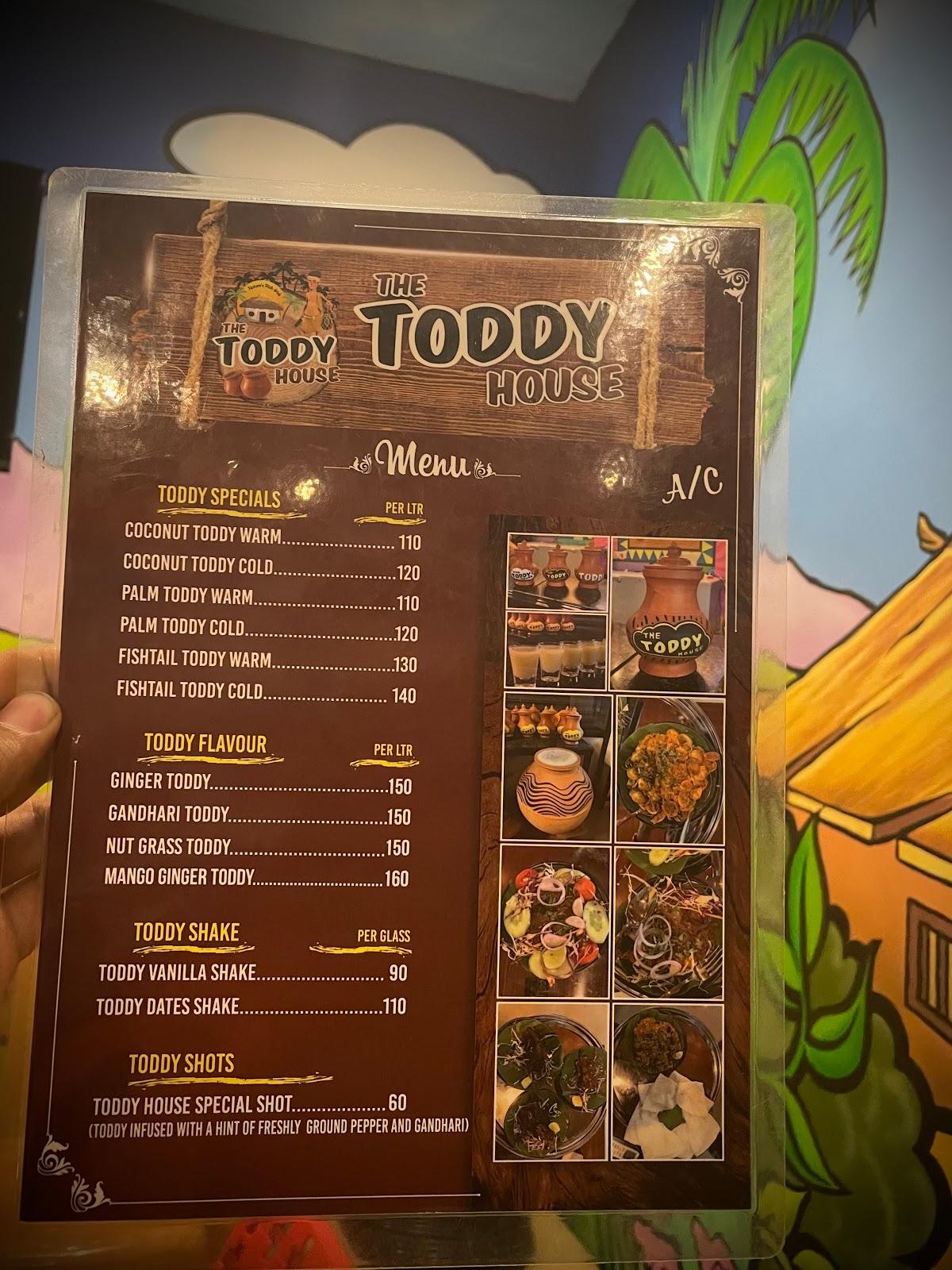 Menu at The Toddy House - Toddy Longue & A/C Family Restaurent, Ullal ...