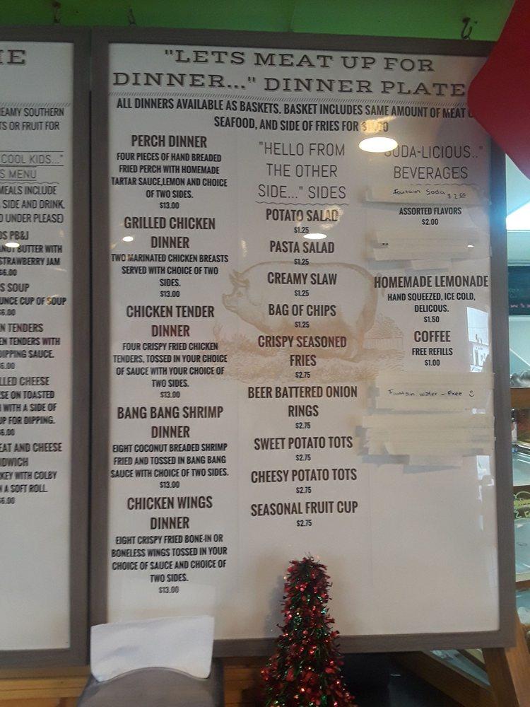 Menu at Small Town Sandwich Shop restaurant, Spring Lake