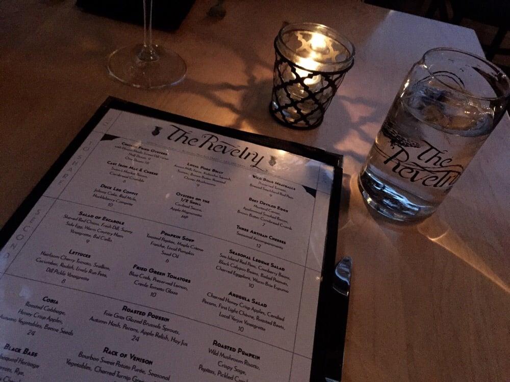 Menu at The Revelry pub & bar, Rochester