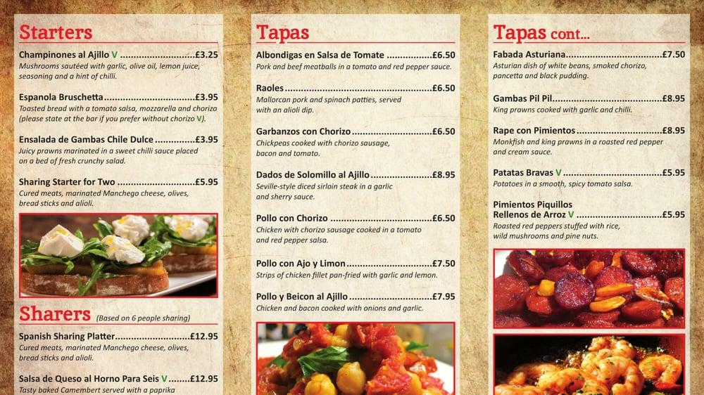 Menu at The Gaslight Bar & Bistro, Workington