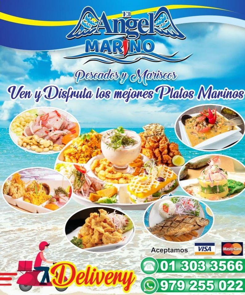 Carta del restaurante El Angel Marino, La Molina