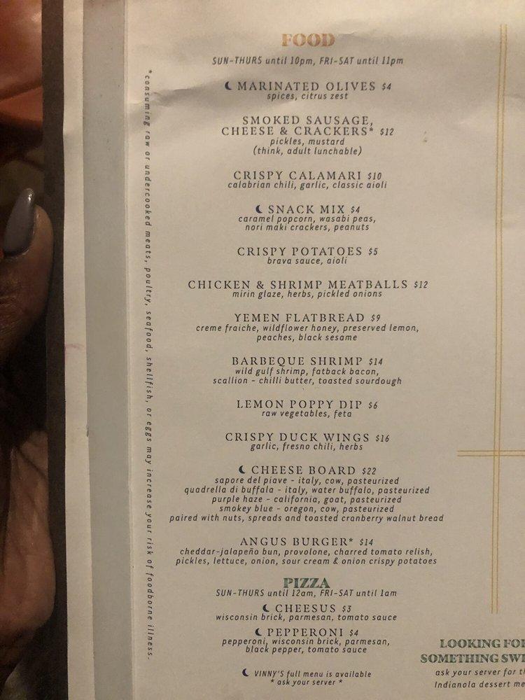 Menu at Lightnin's Good Times pub & bar, Houston