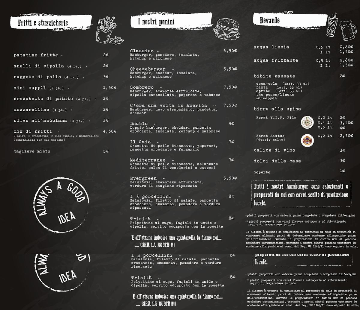 Menu da Il Locale 67 ristorante, Celano