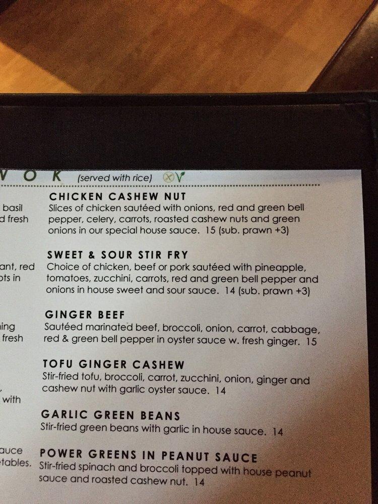 Menu at Ban Chok Dee Thai Cuisine-Langley restaurant, Langley Township ...