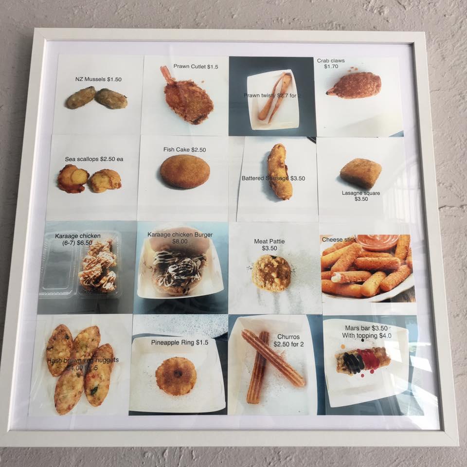 Menu at TP fish & chips chicken restaurant, Gold Coast