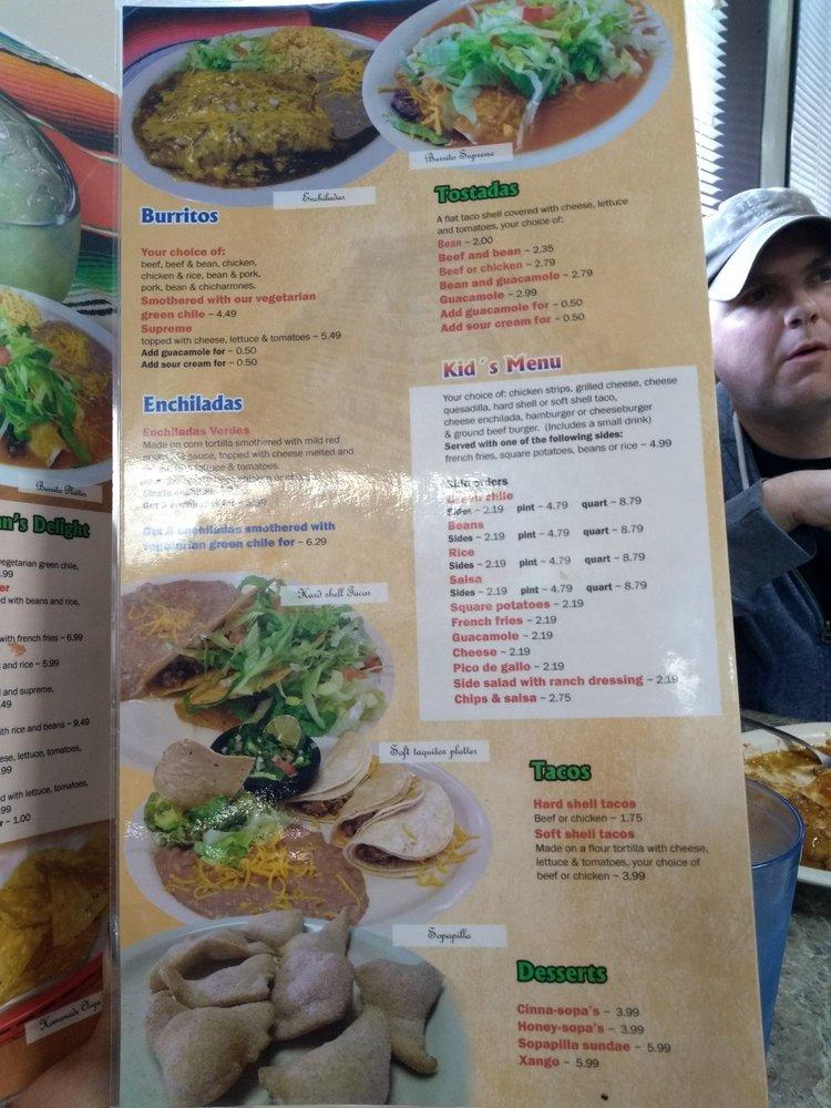 Menu at Cristina's Family Restaurant, Crete, Redwood Ave
