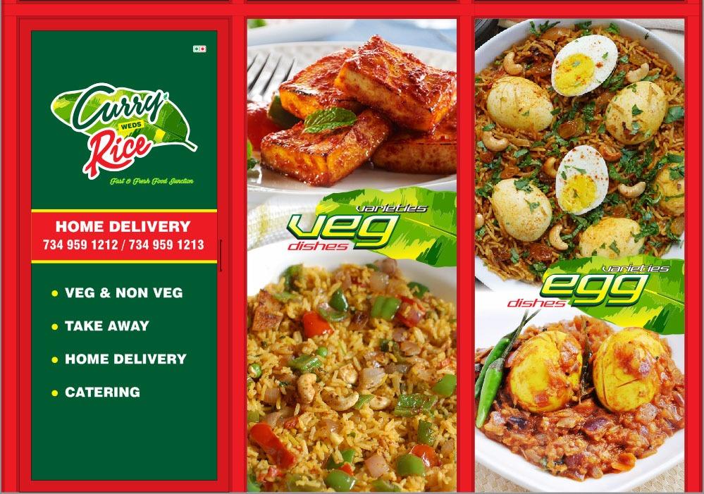 Menu at Curry Weds Rice, Hubballi