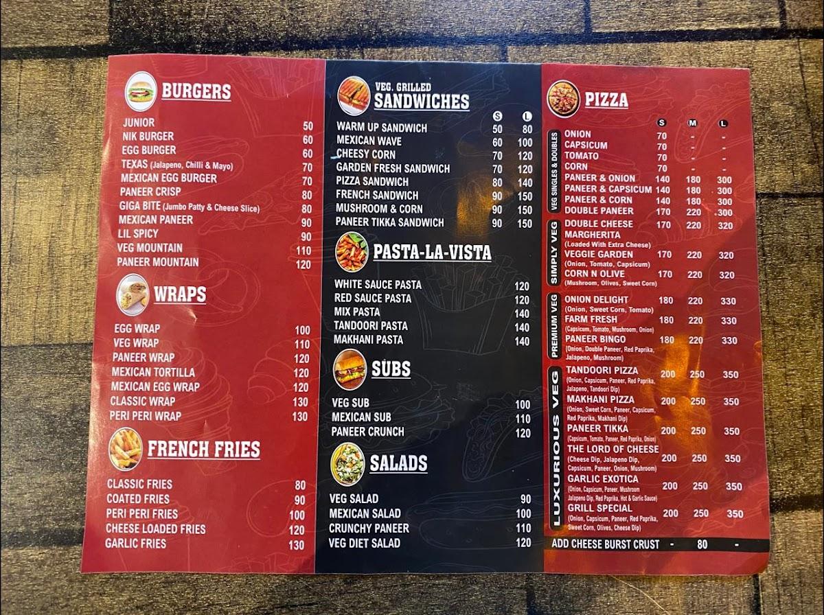 Menu at Grill Masters Hanumangarh, Hanumangarh