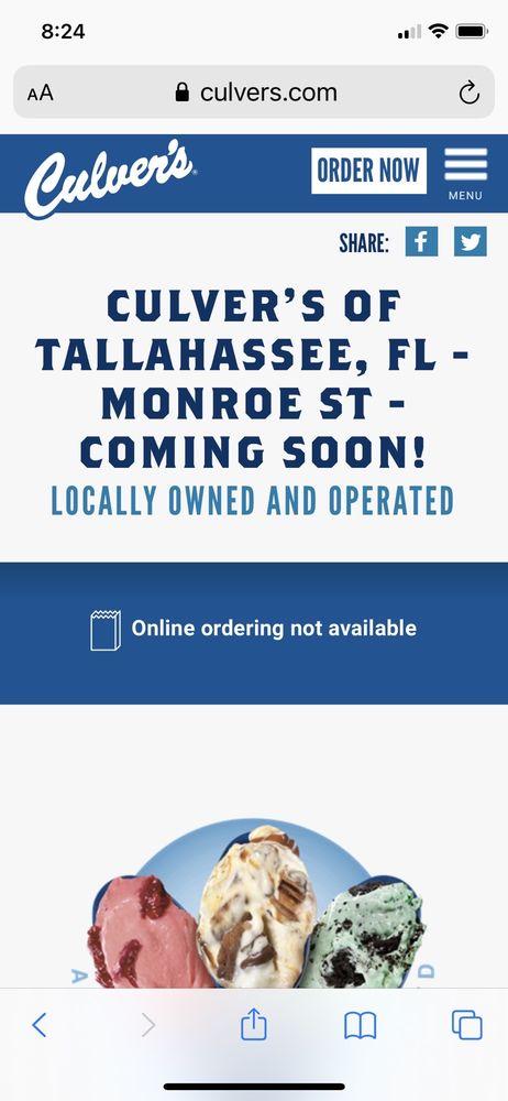 Culvers in Tallahassee - Restaurant reviews