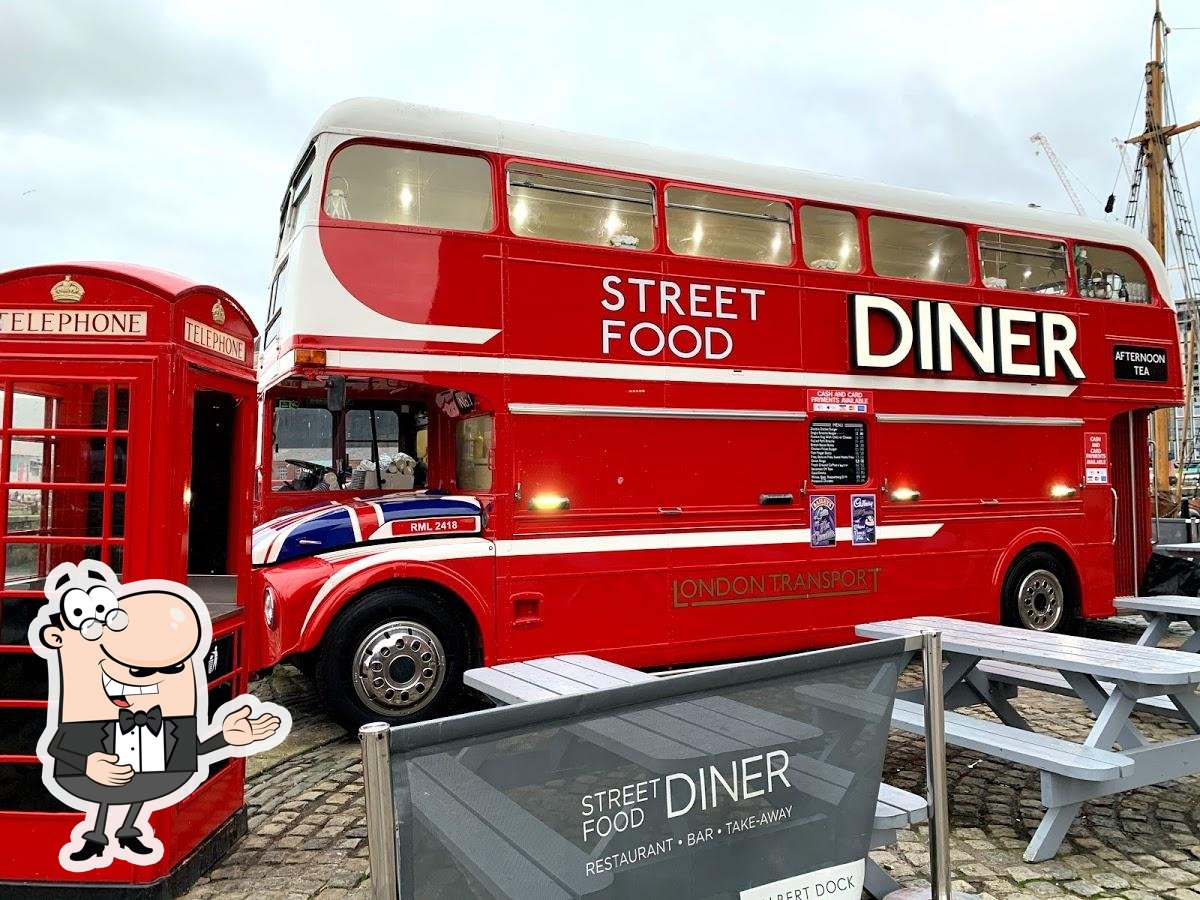 Street Food Diner Bus, Liverpool Royal Albert Dock, 4AQ, Hartley Quay ...