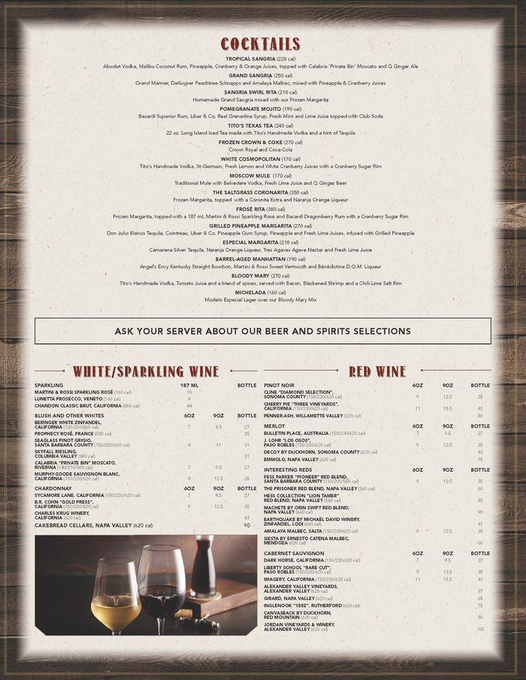 Menu at Golden Nugget Laughlin Hotel & Casino pizzeria, Laughlin
