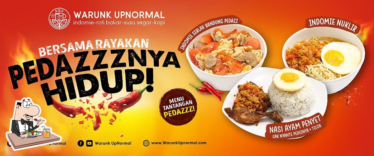 Warunk Upnormal Margonda restaurant, Depok, Jl. Margonda Raya No.458 ...
