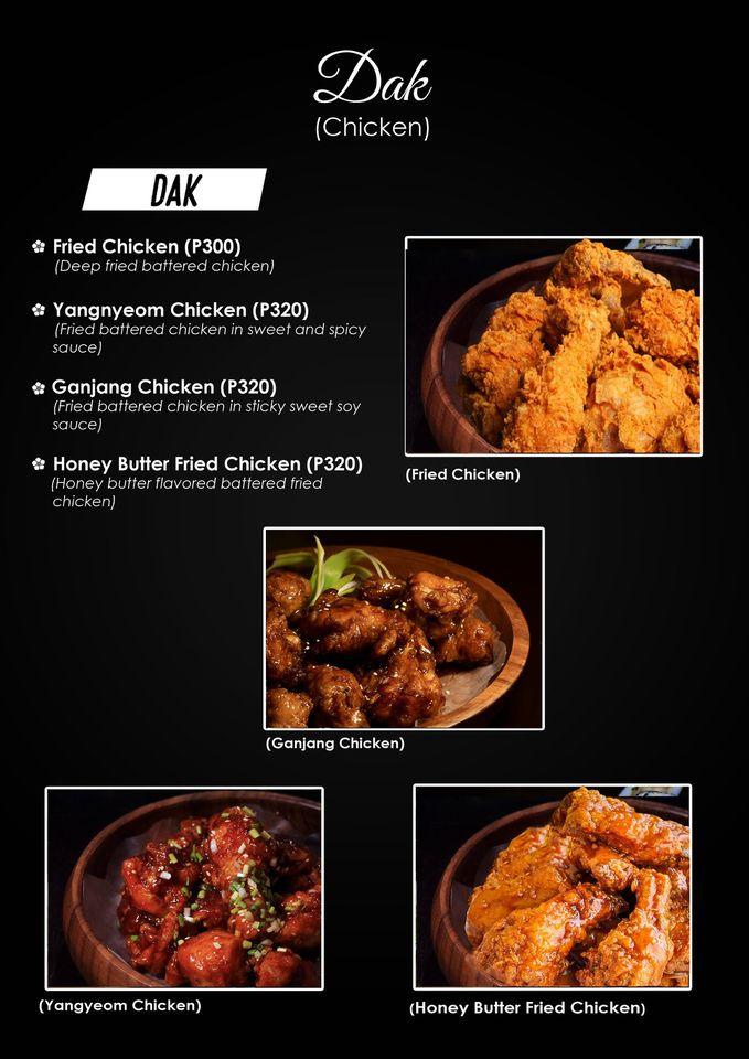 Menu at Silla Restaurant 신라, Quezon City, 5-A Timog Ave