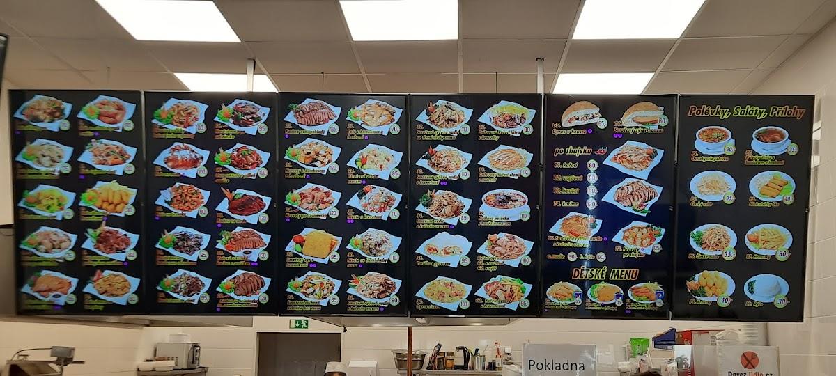 Menu at Palác Food restaurant, Trmice