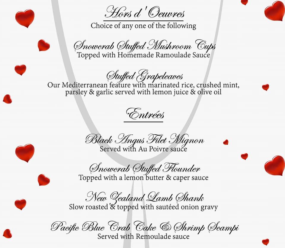 Menu at Restaurant X, Davidson