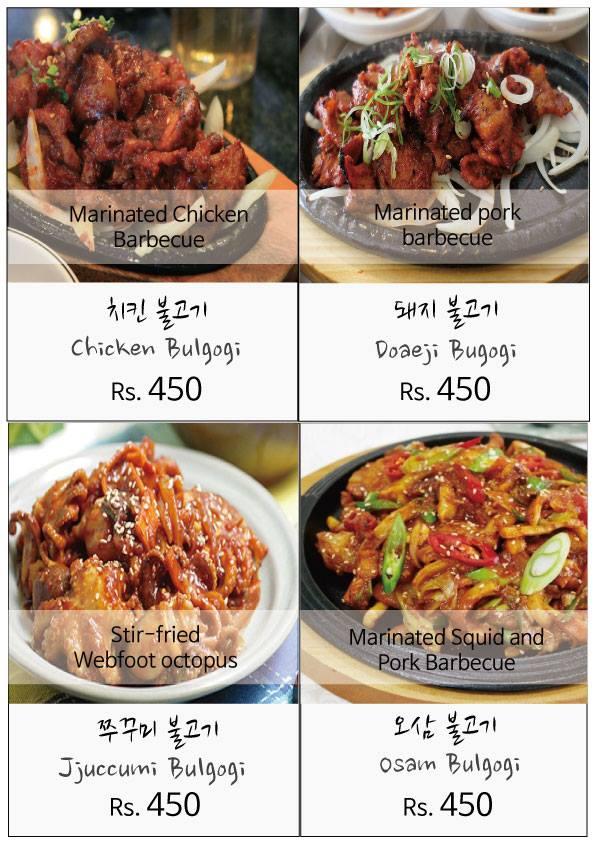 Menu at Thran - Korean Restaurant, India