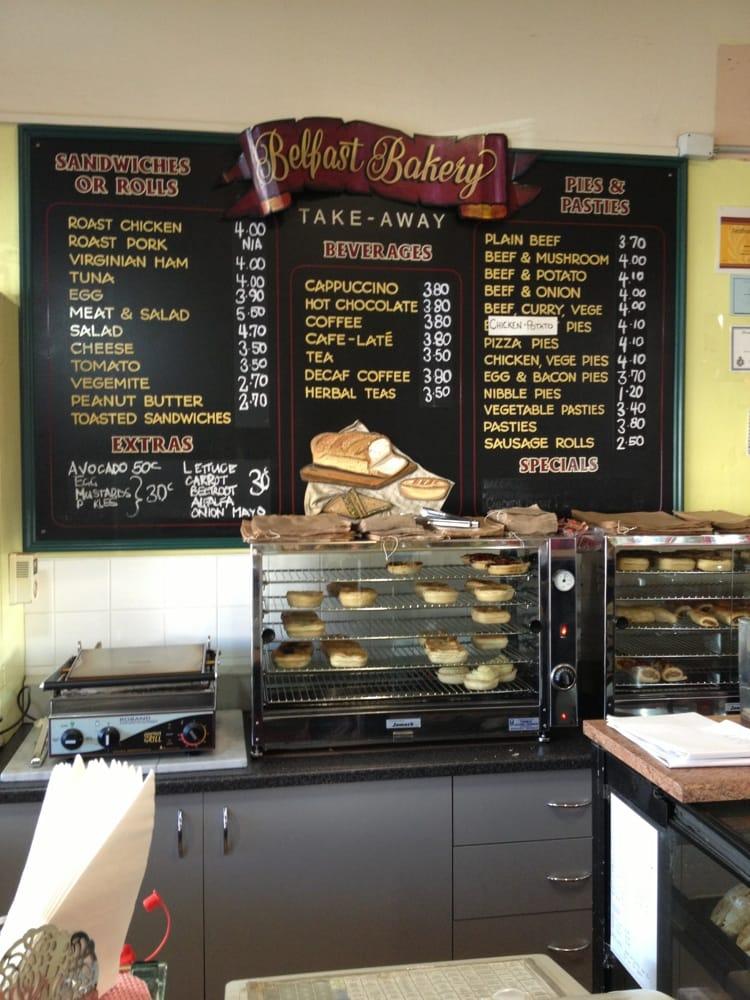 Menu at The Belfast pub & bar, Port Fairy