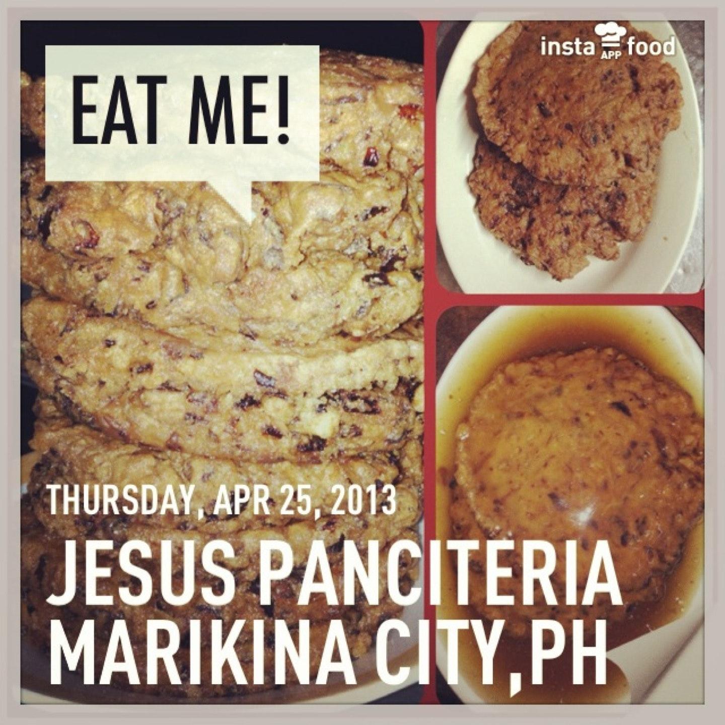 Menu at Jesus Panciteria restaurant, Marikina