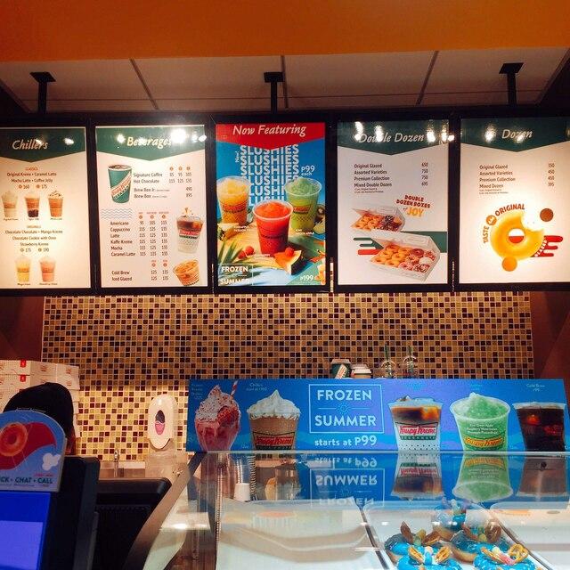 Menu at Krispy Kreme cafe, Quezon City, 2nd Flr SM City Sta. Mesa