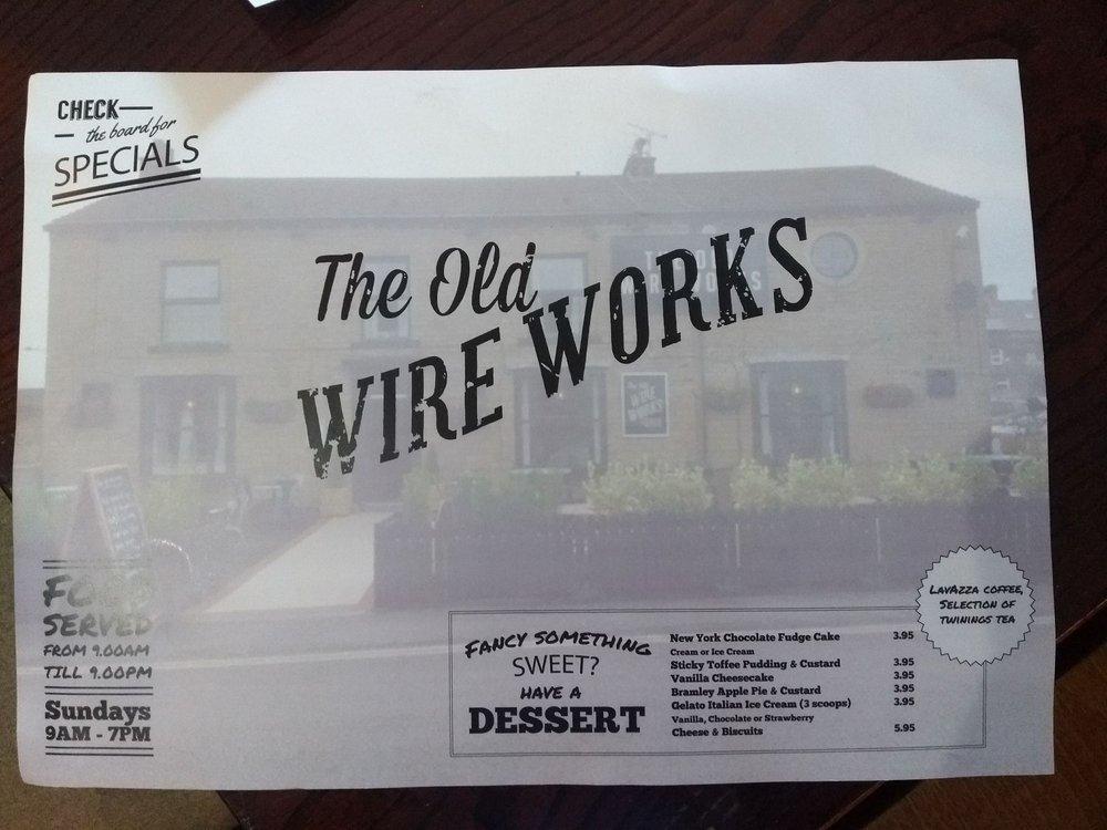 The Old Wireworks in Huddersfield - Restaurant reviews
