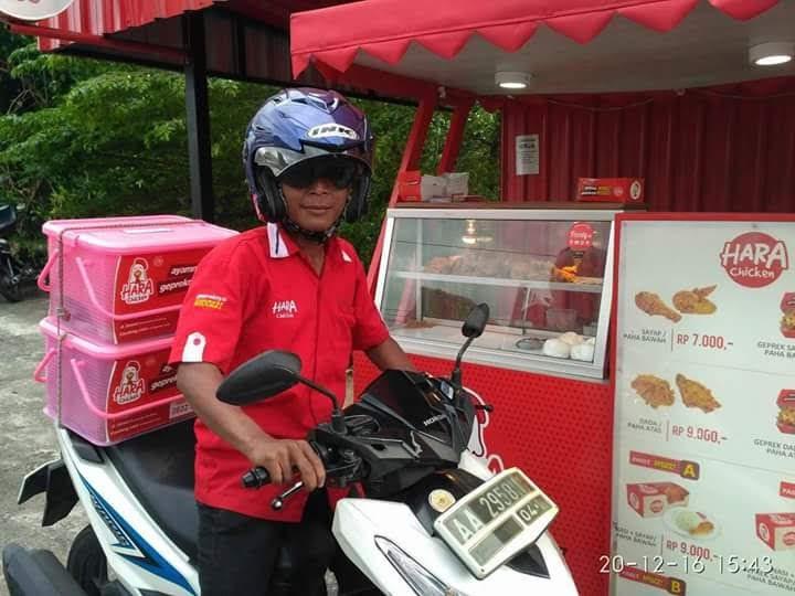 Menu at HARA CHICKEN restaurant, East Jakarta, Taman Malaka Sel. 1A No.5