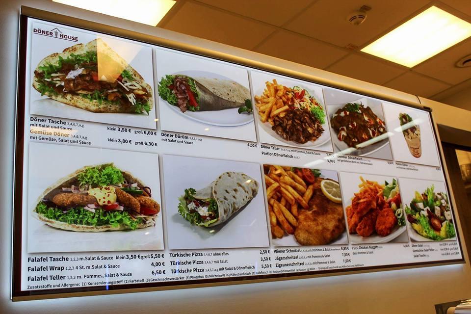 Speisekarte von Döner House Essen Hbf restaurant, Essen, Am Hauptbahnhof 5