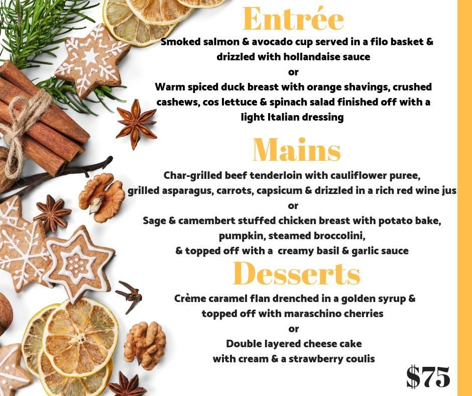 Menu at The Miners Rest Motel pub & bar, Kalgoorlie