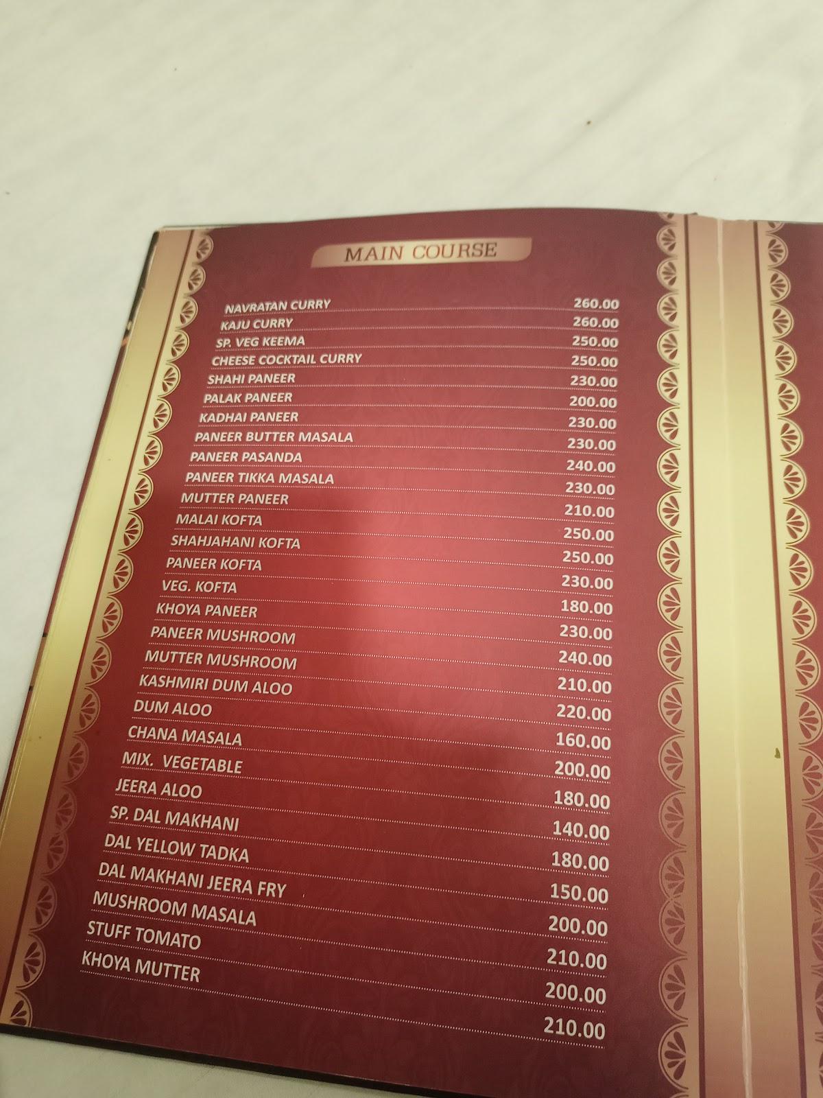 Menu at FOODCOSTA AGRA, Agra