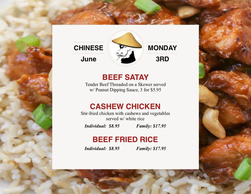 Menu at Holy Cow Kosher Restaurant, Memphis