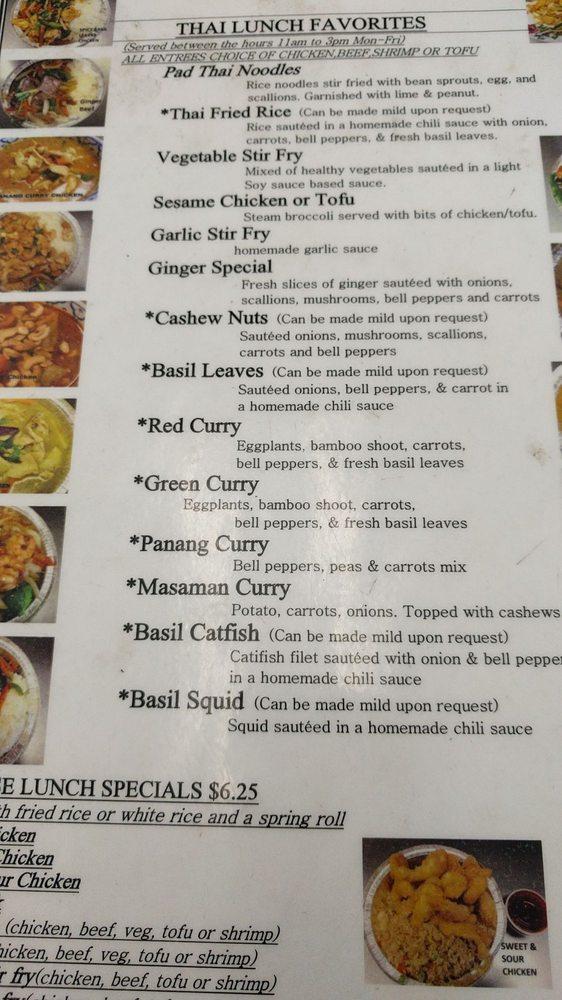 Menu at Asian Flavor restaurant, Mount Pleasant, Johnnie Dodds Blvd #103